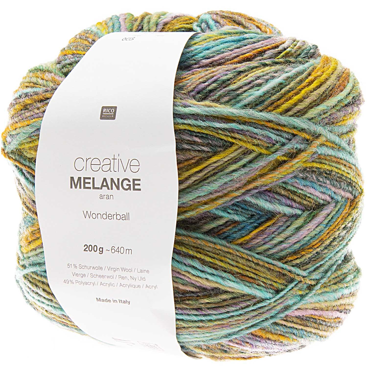 Rico Design Creative Melange Aran Wonderball – Universal Yarn