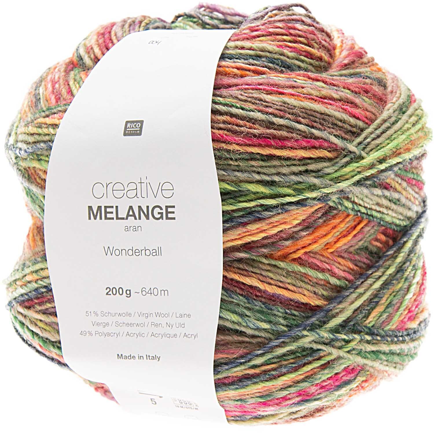 Rico Design Creative Melange Aran Wonderball – Universal Yarn