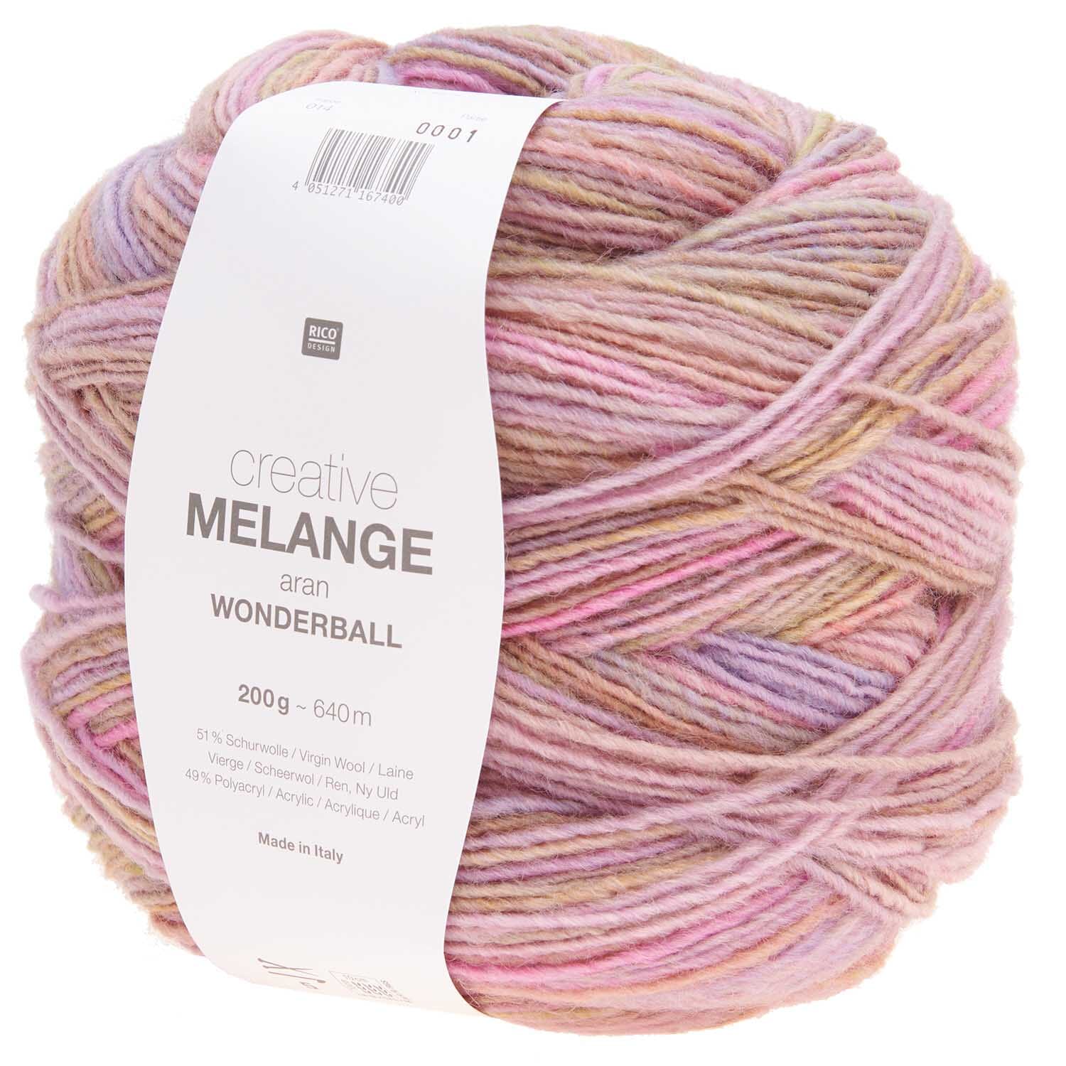 Rico Design Creative Melange Aran Wonderball – Universal Yarn
