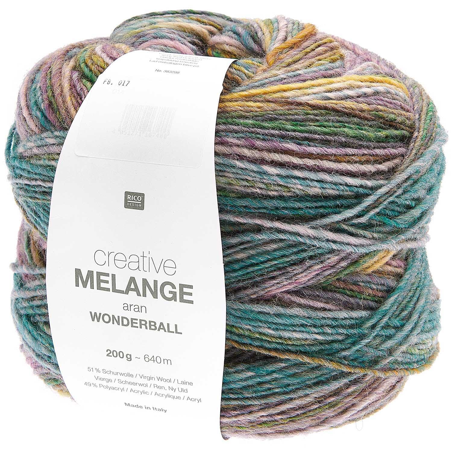 Rico Design Creative Melange Aran Wonderball – Universal Yarn
