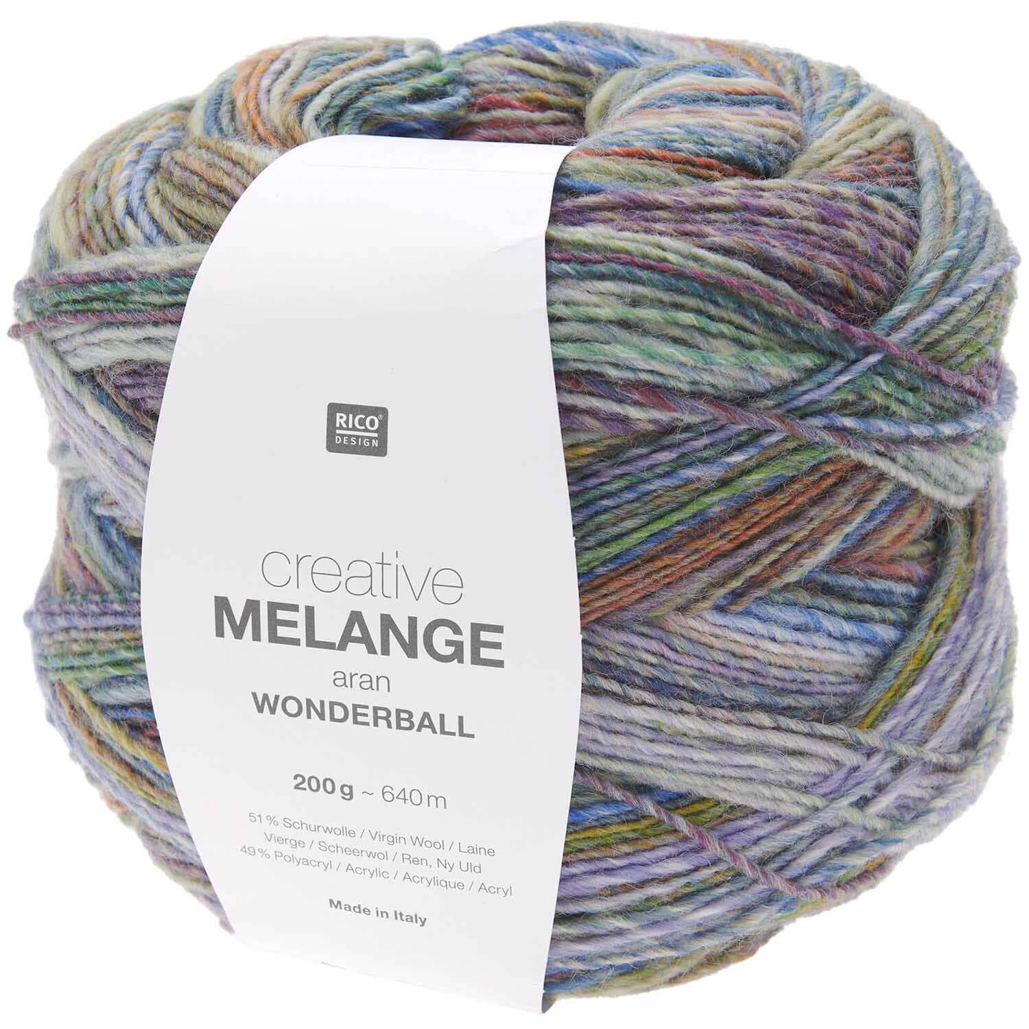 Rico Design Creative Melange Aran Wonderball – Universal Yarn