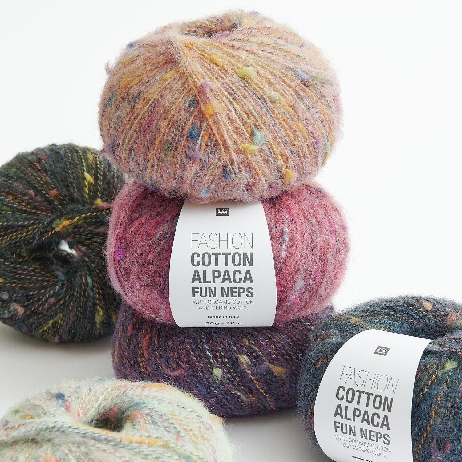 Rico Design Fashion Cotton Alpaca Fun Neps – Universal Yarn