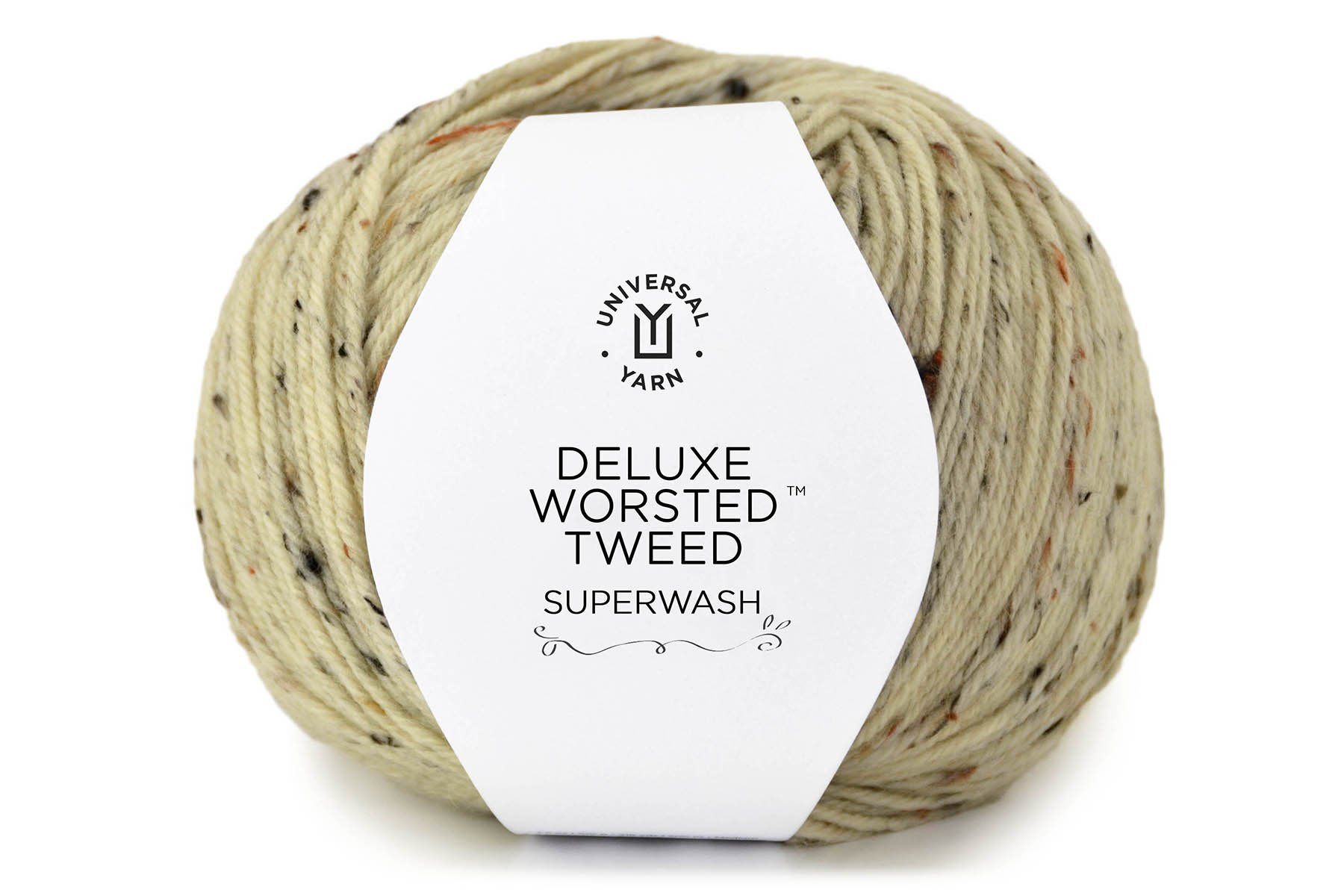 Deluxe Worsted Tweed Superwash – Universal Yarn