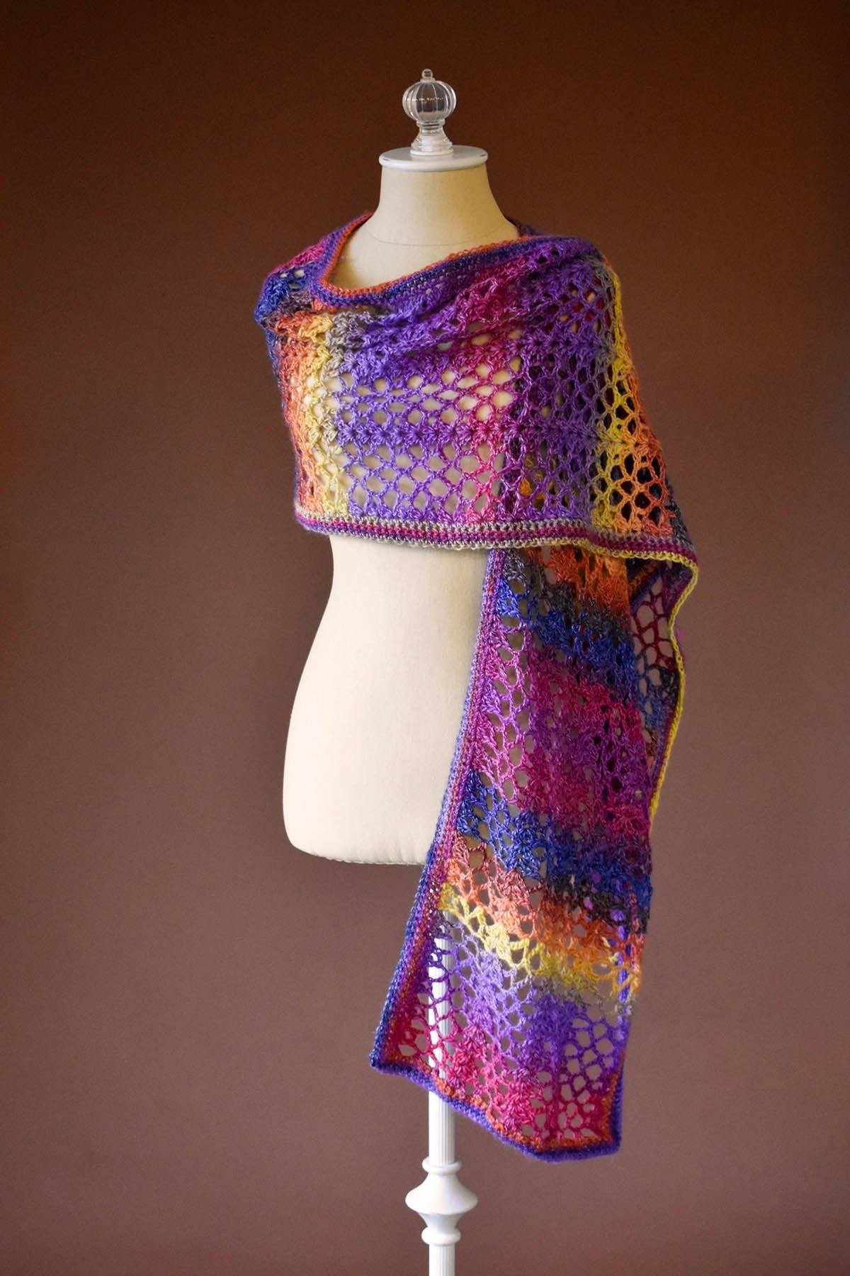 Tropical Crochet Wrap – Universal Yarn